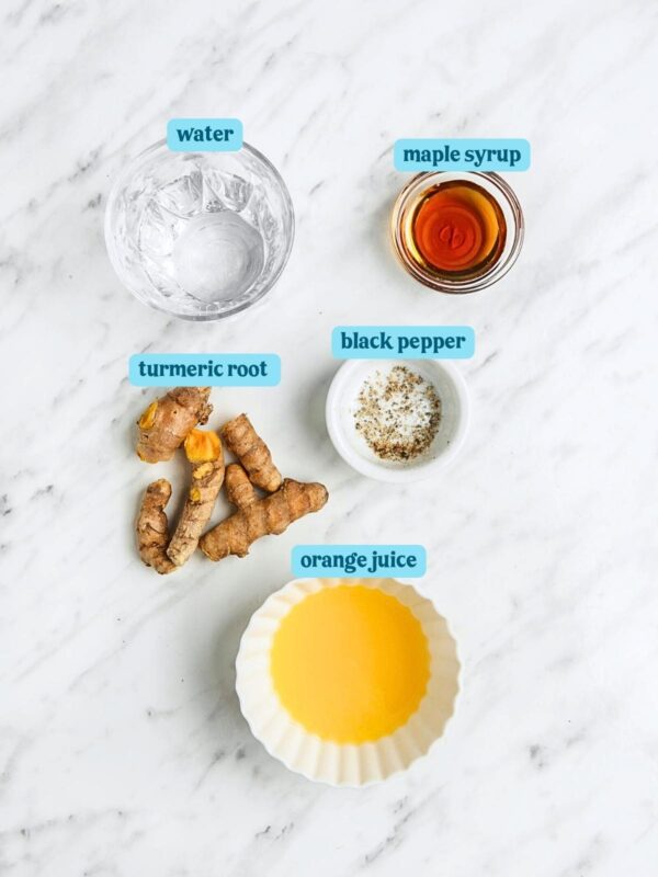 Quick Turmeric Shots Recipe